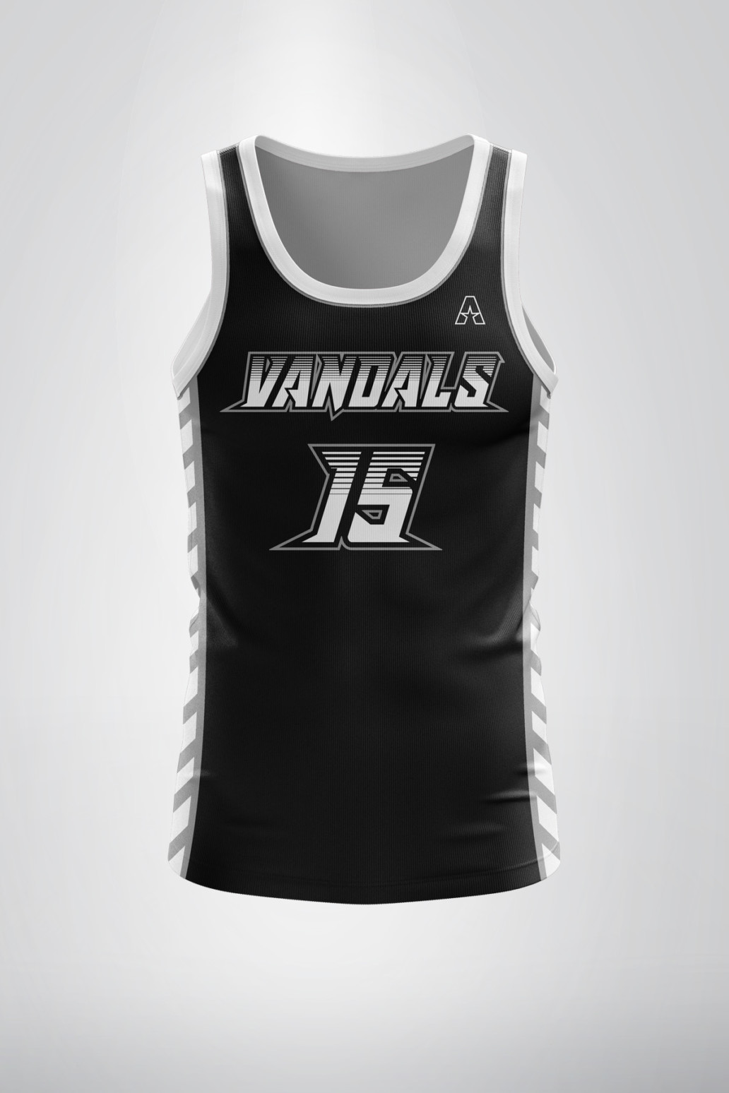 Vandals Away Basketball Tank - Akquire Clothing Co.