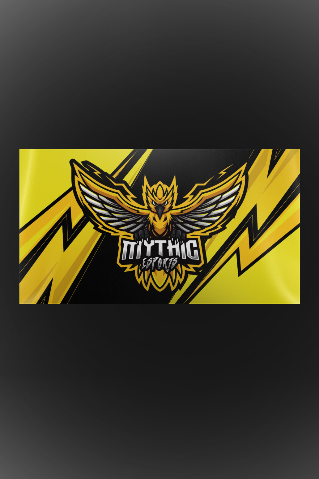 Mythic Esports Flag - Akquire Clothing Co.
