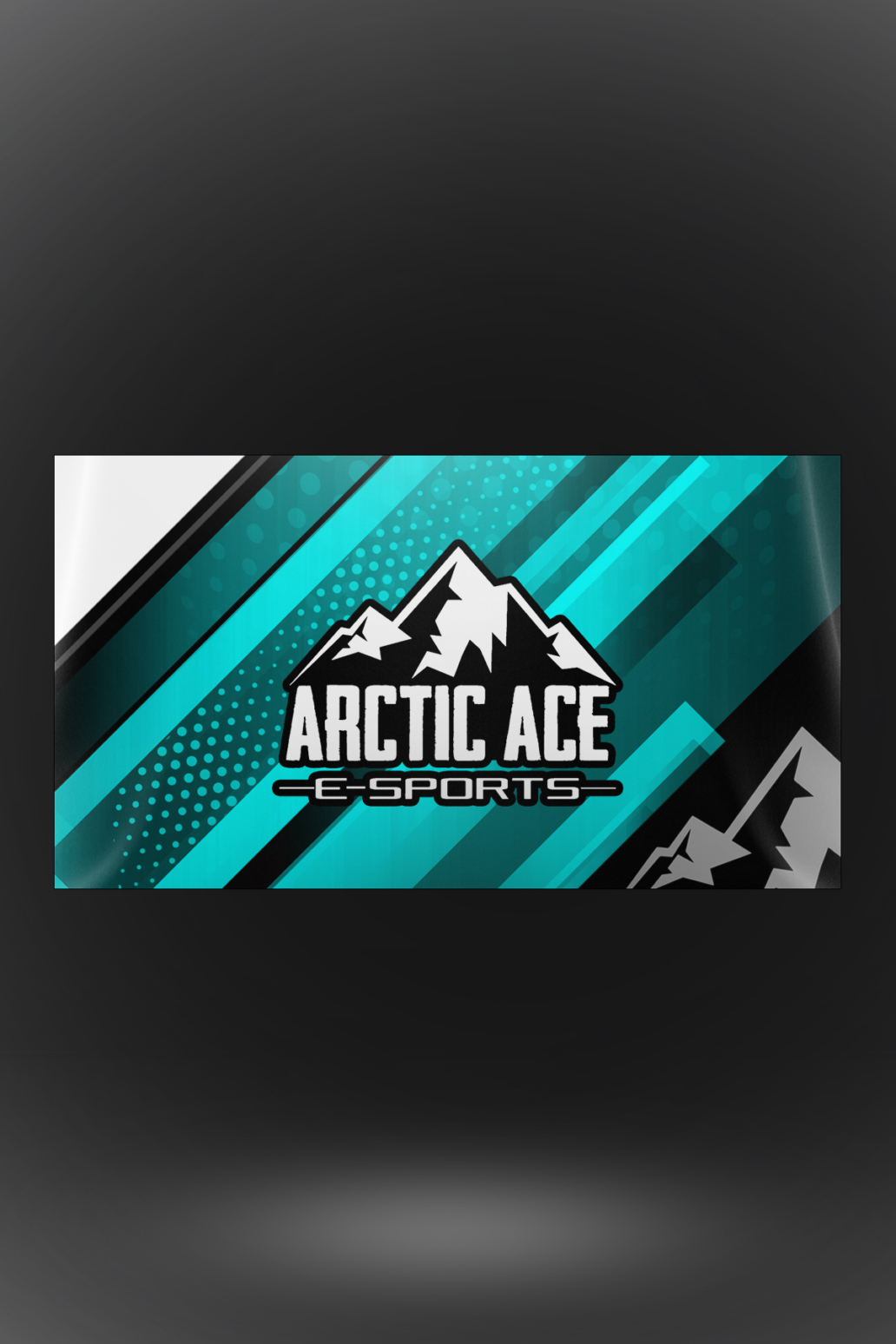 Arctic Ace Esports Flag - Akquire Clothing Co.
