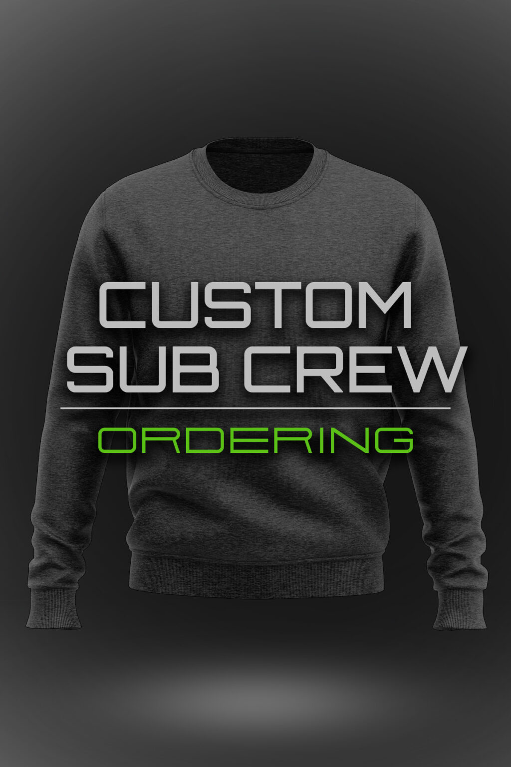 Custom Sublimated Crewneck Sweater - Akquire
